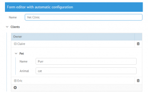 Rich Webix Form Editor with Automatic Configuration