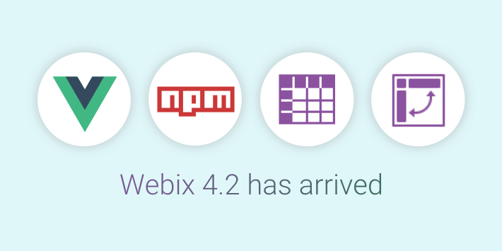 Webix 42 Comes Out New Features Overview 