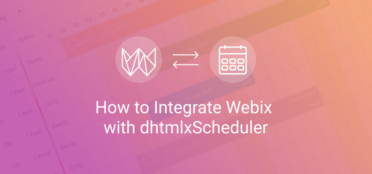 Dhtmlx Gantt Chart In Webix Web Apps