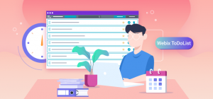 Webix Blog Webix List Widget ToDoList Data widgets JavaScript UI Library