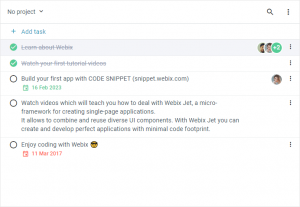 Webix 10.0: Desktop and ToDo widgets, new skins, baseline for Gantt