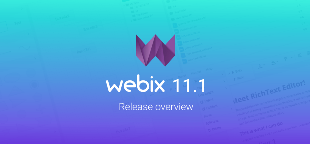 Webix Blog - JavaScript UI Components